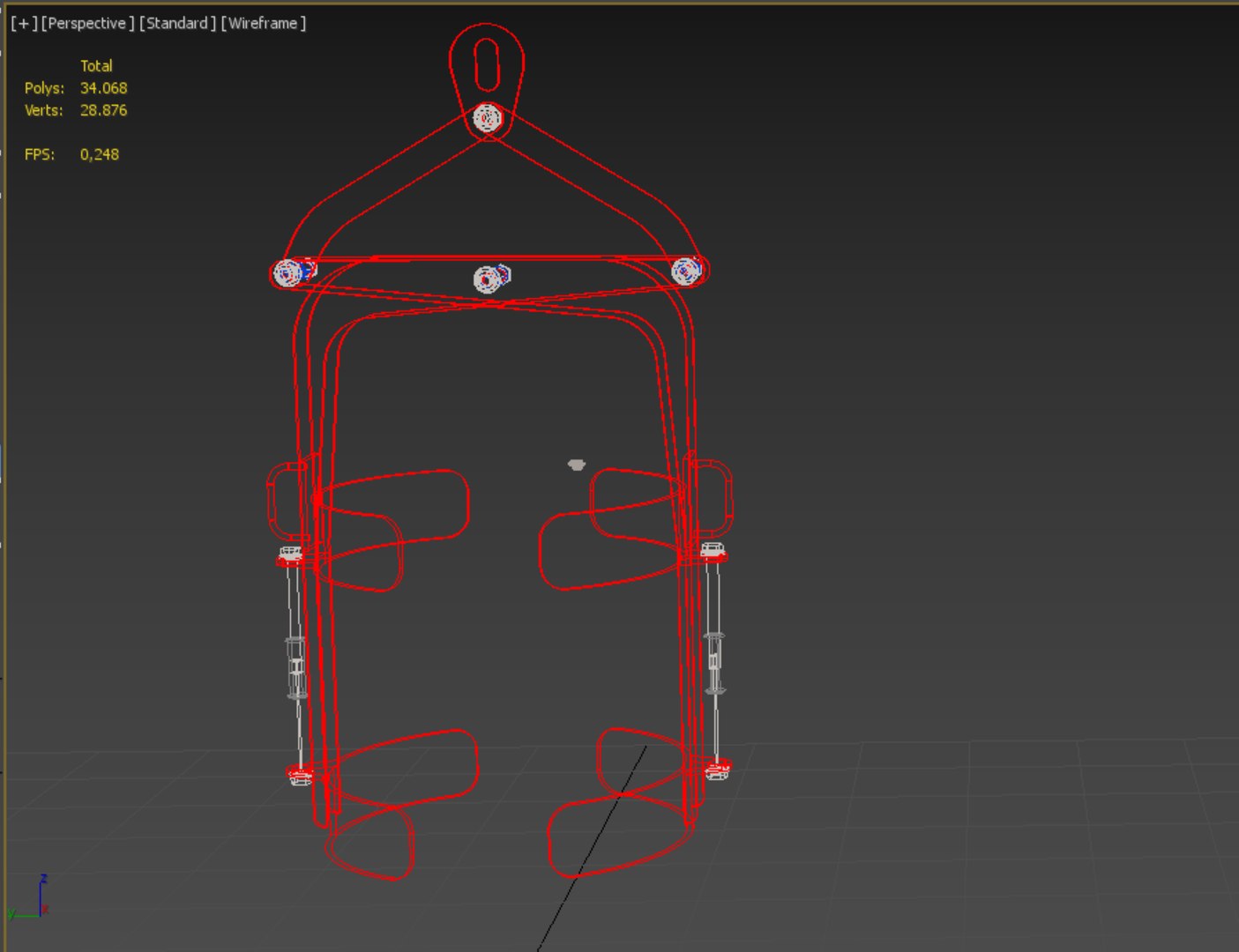 3D VERTICAL DRUM LIFTER TONGS SCISSOR GRIPPER LIFTING CLAMP GRAB - TurboSquid 2392699