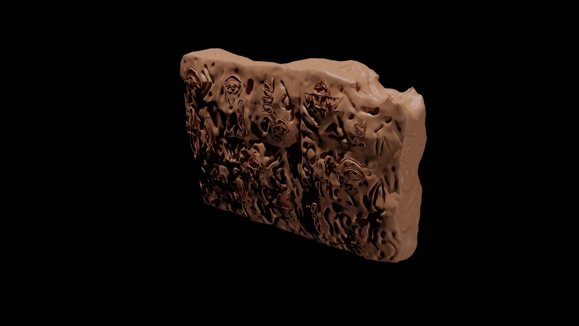 3D Clay Tablet Model - TurboSquid 1844850