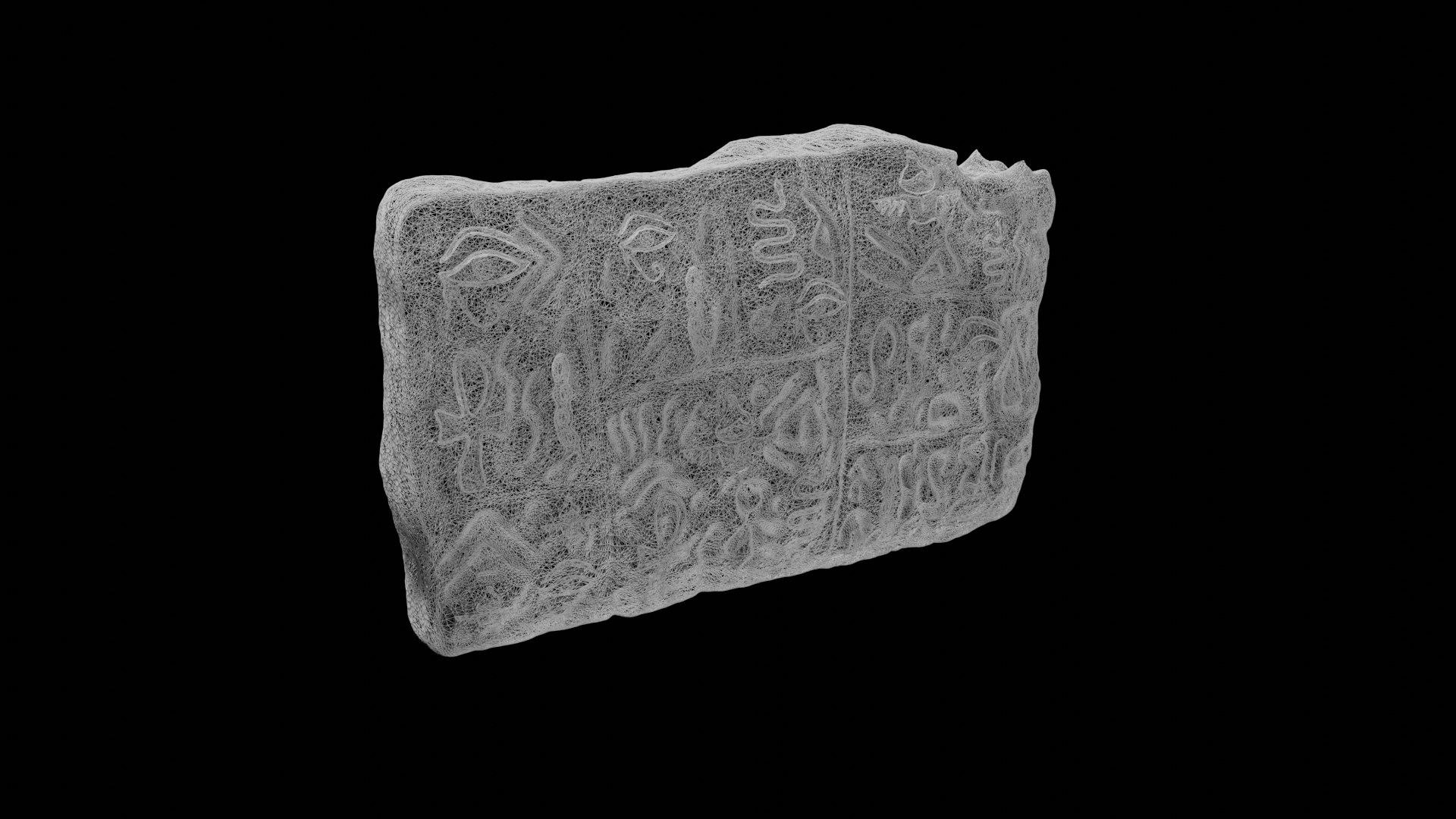 3D Clay Tablet Model - TurboSquid 1844850