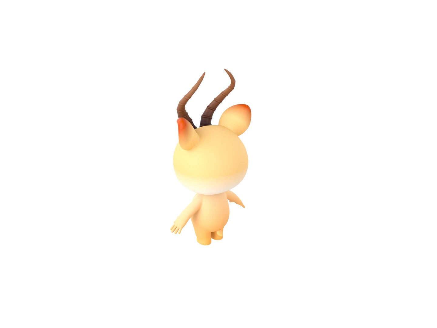3D Character210 Antelope - TurboSquid 2024137
