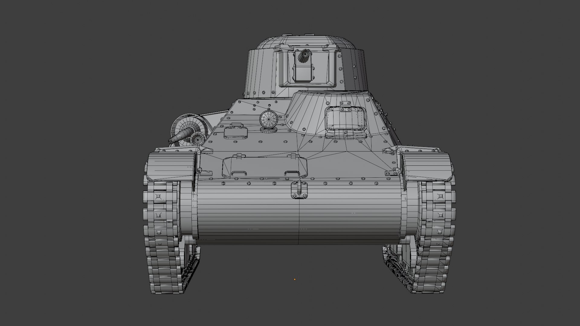 WWII Japanese Light Tank Type 95 Ha-Go 3D Model - TurboSquid 2391090