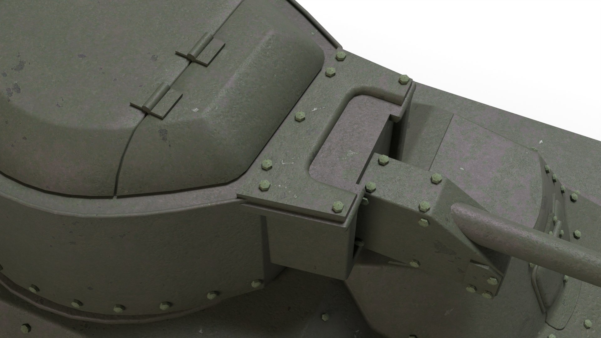 WWII Japanese Light Tank Type 95 Ha-Go 3D Model - TurboSquid 2391090