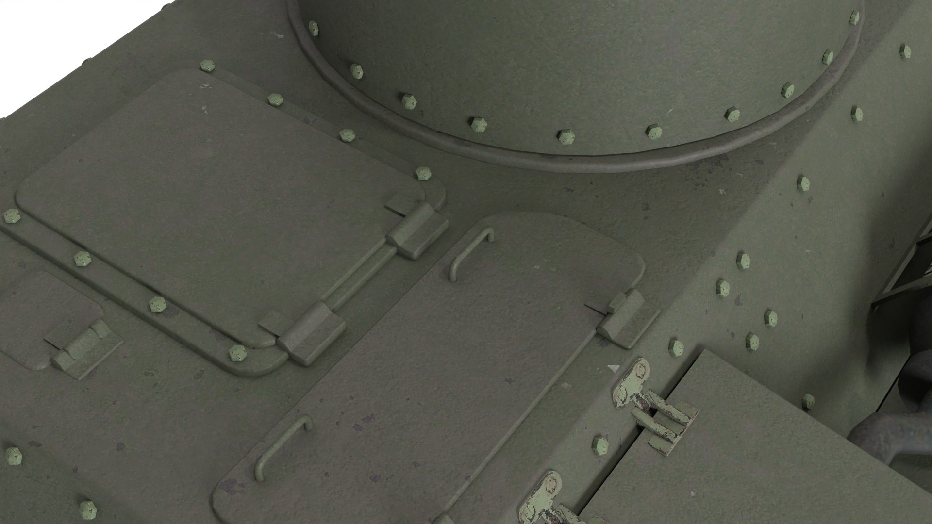 WWII Japanese Light Tank Type 95 Ha-Go 3D Model - TurboSquid 2391090