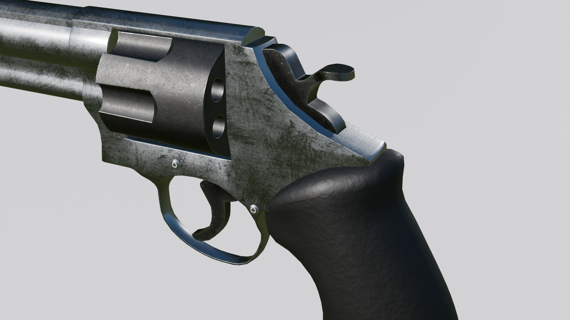 44 Magnum Revolver 3D - TurboSquid 2167988