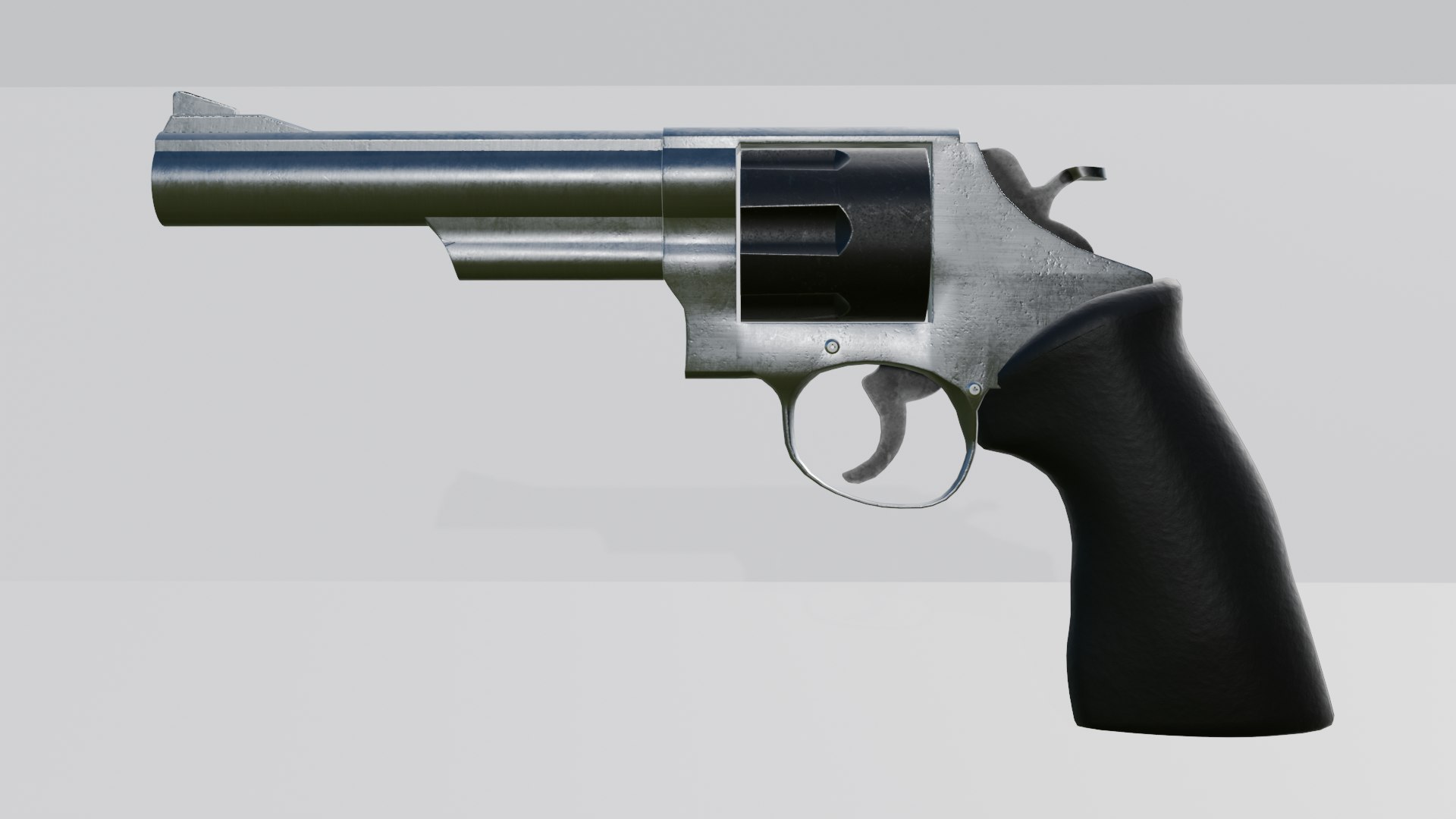 44 Magnum Revolver 3D - TurboSquid 2167988