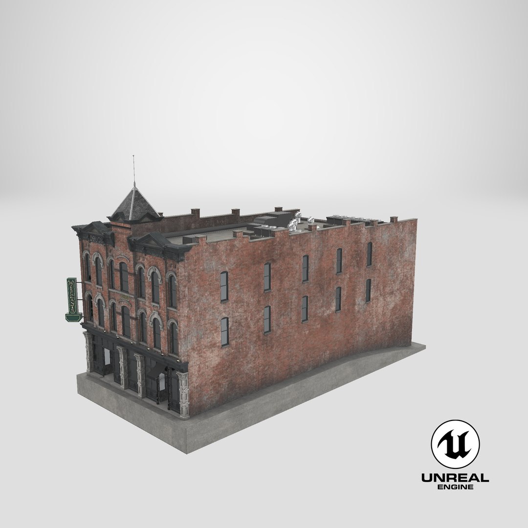 Quaint Old Tavern model - TurboSquid 2159229