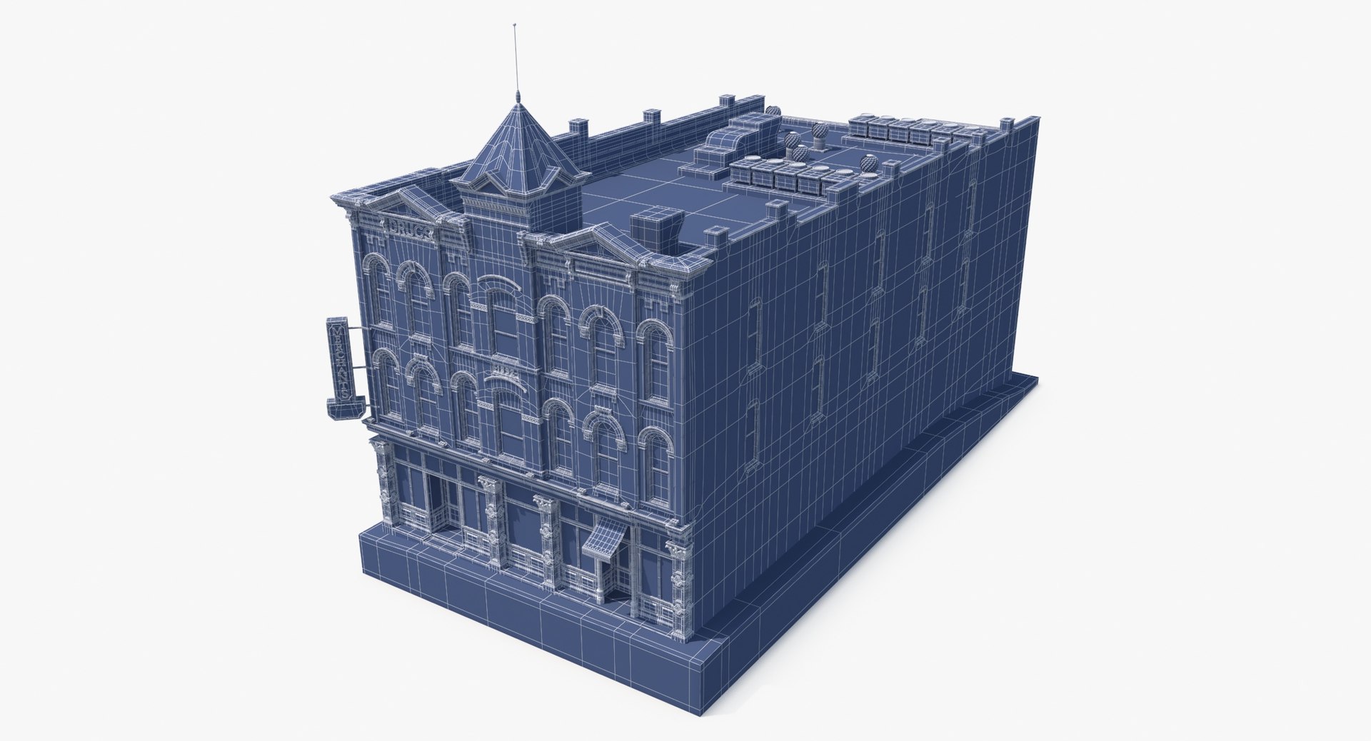 Quaint Old Tavern Model - TurboSquid 2159229