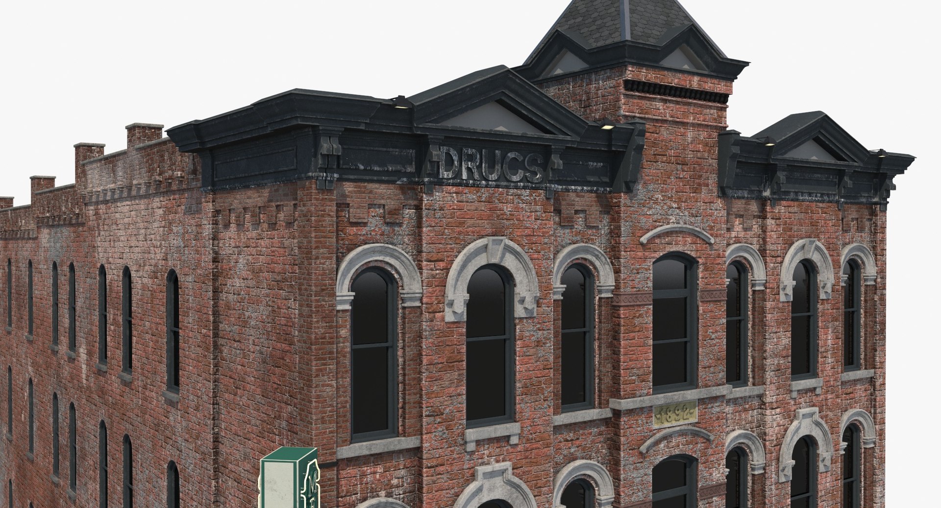 Quaint Old Tavern Model - TurboSquid 2159229