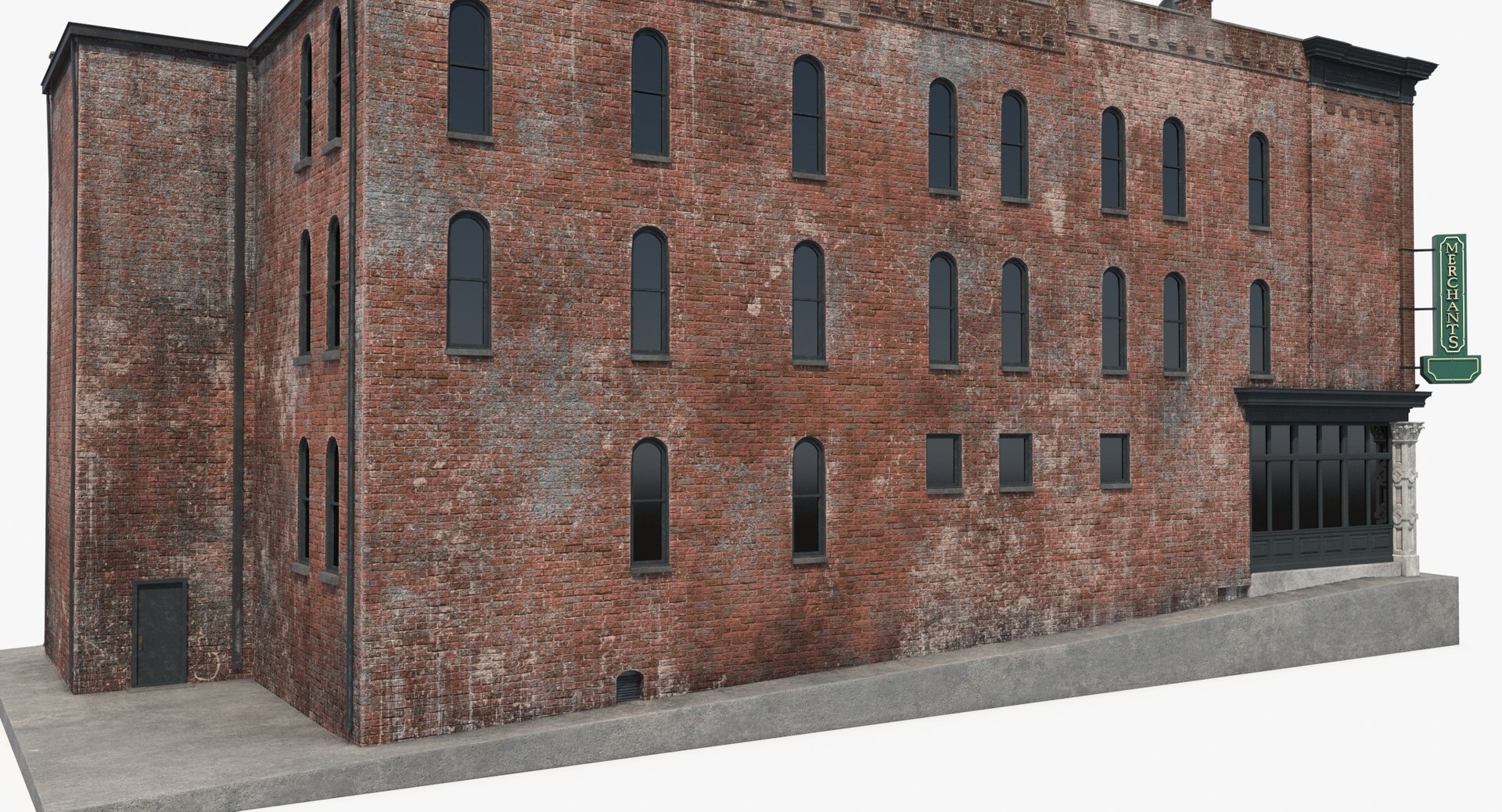 Quaint Old Tavern Model - TurboSquid 2159229