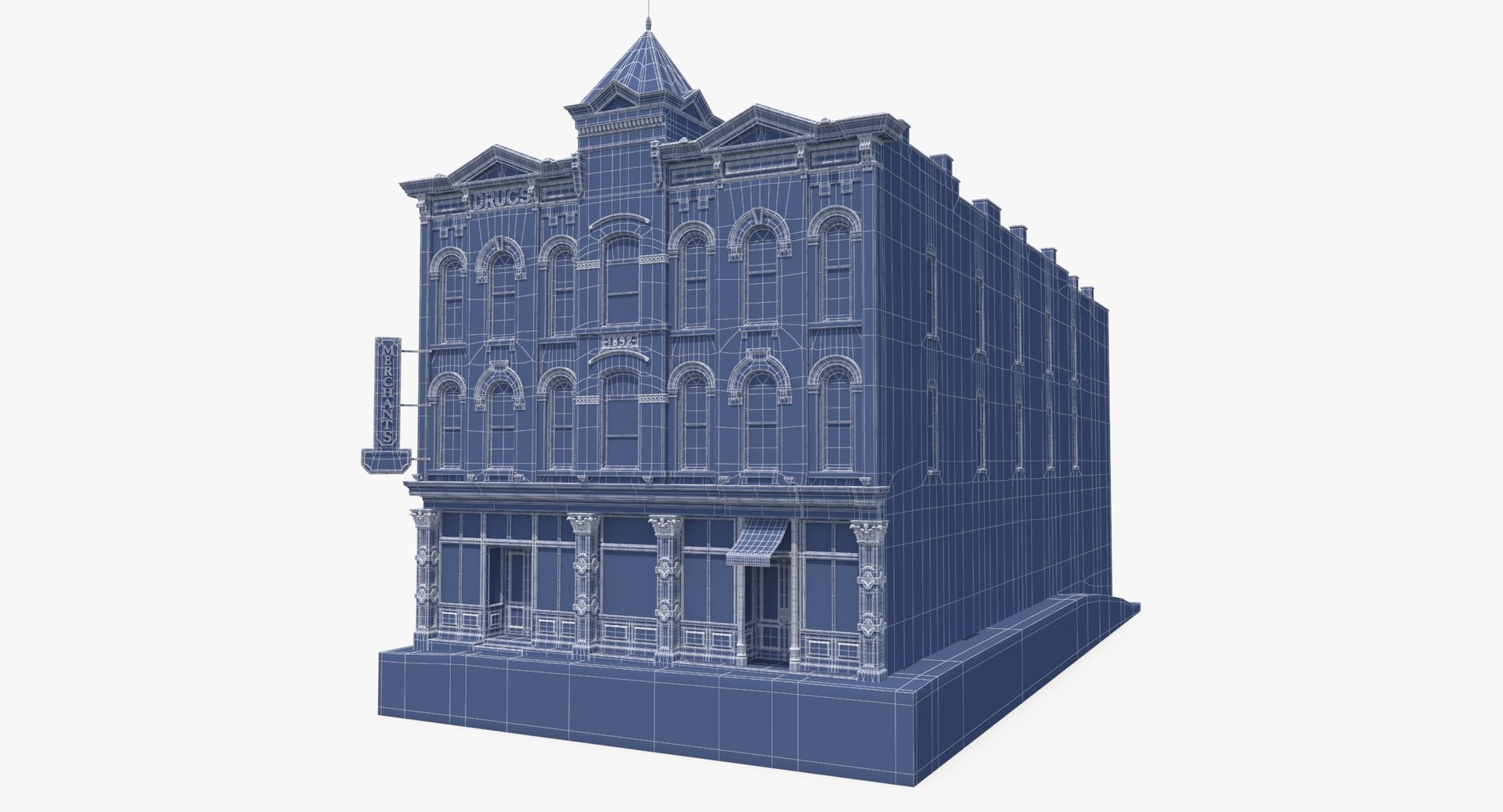 Quaint Old Tavern Model - TurboSquid 2159229