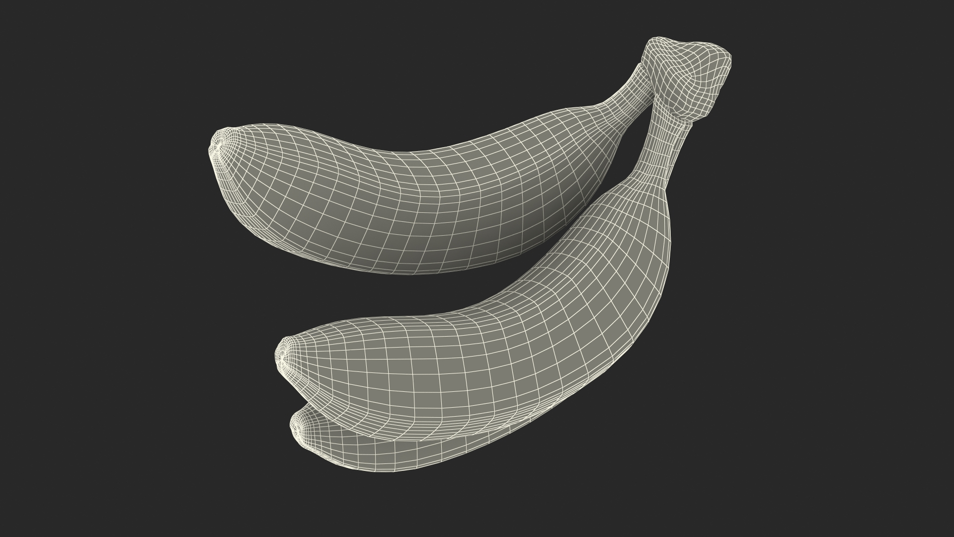 3D Branch Ripe Yellow Bananas Model - TurboSquid 1583289