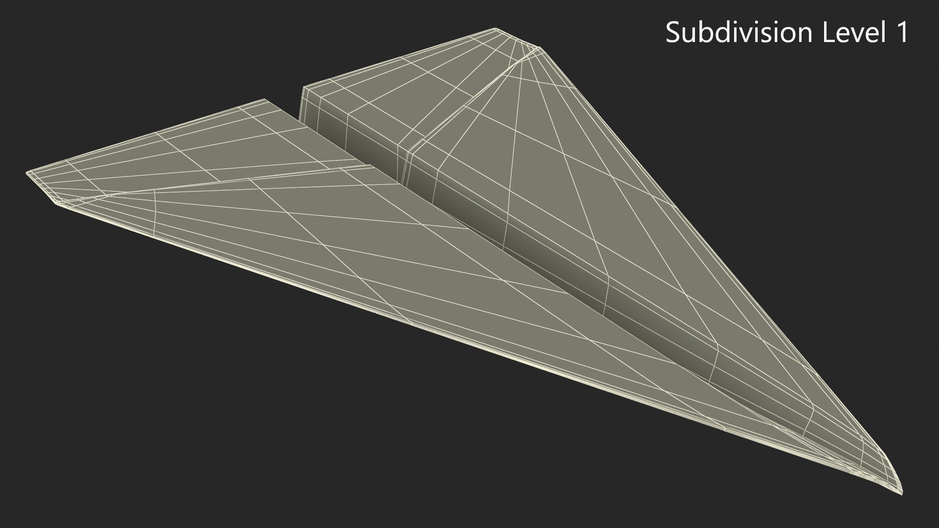 3D Realistic Paper Airplane Model - TurboSquid 2279731