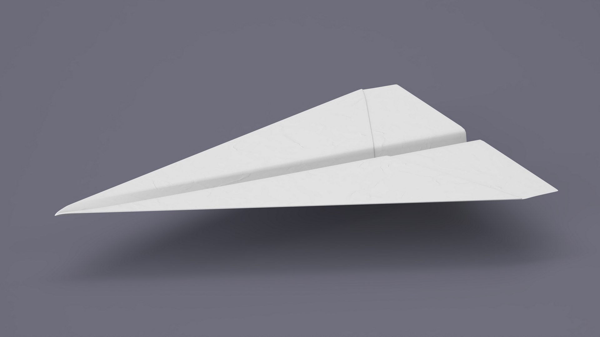 3D Realistic Paper Airplane Model - TurboSquid 2279731
