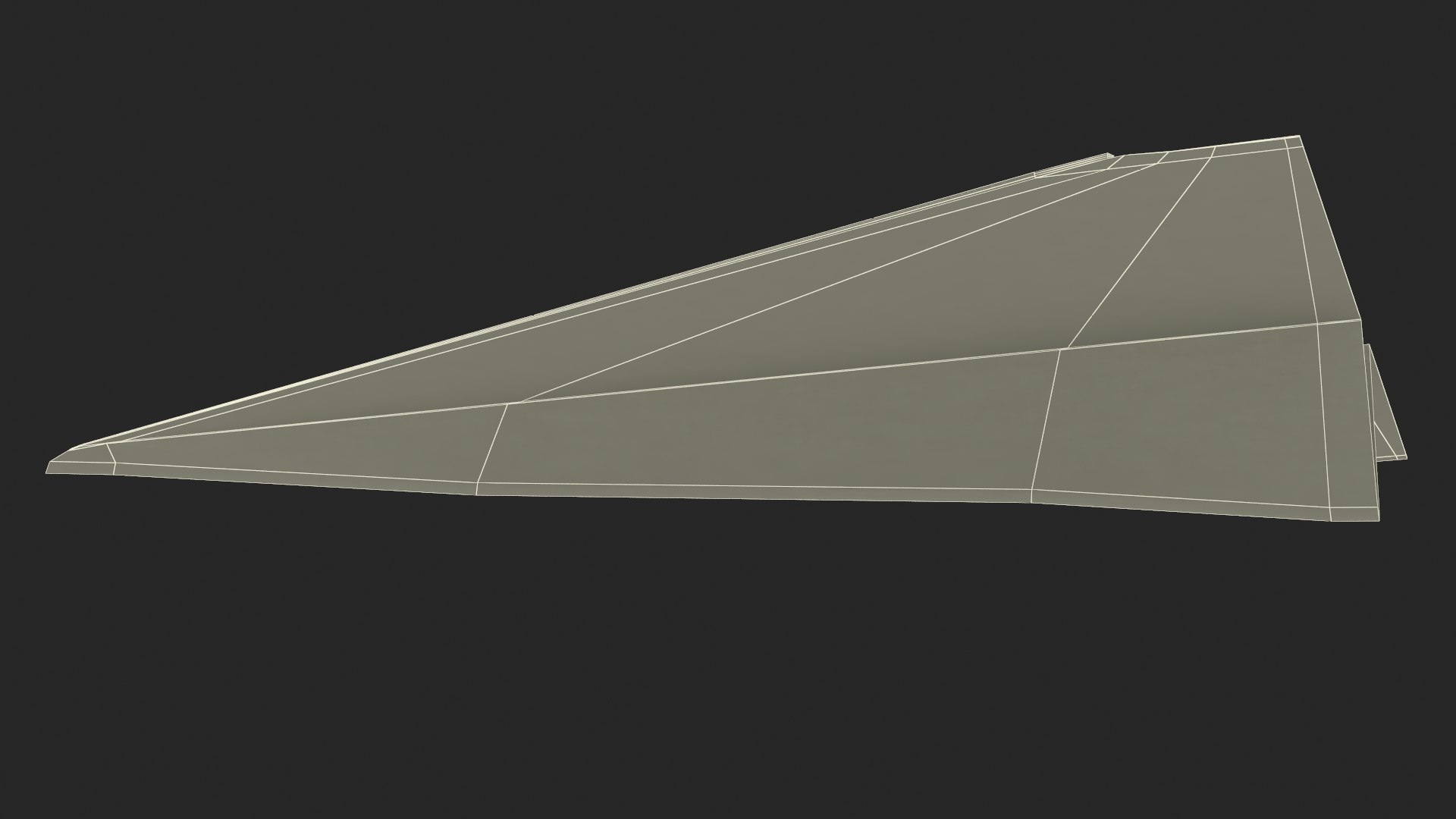 3D Realistic Paper Airplane Model - TurboSquid 2279731
