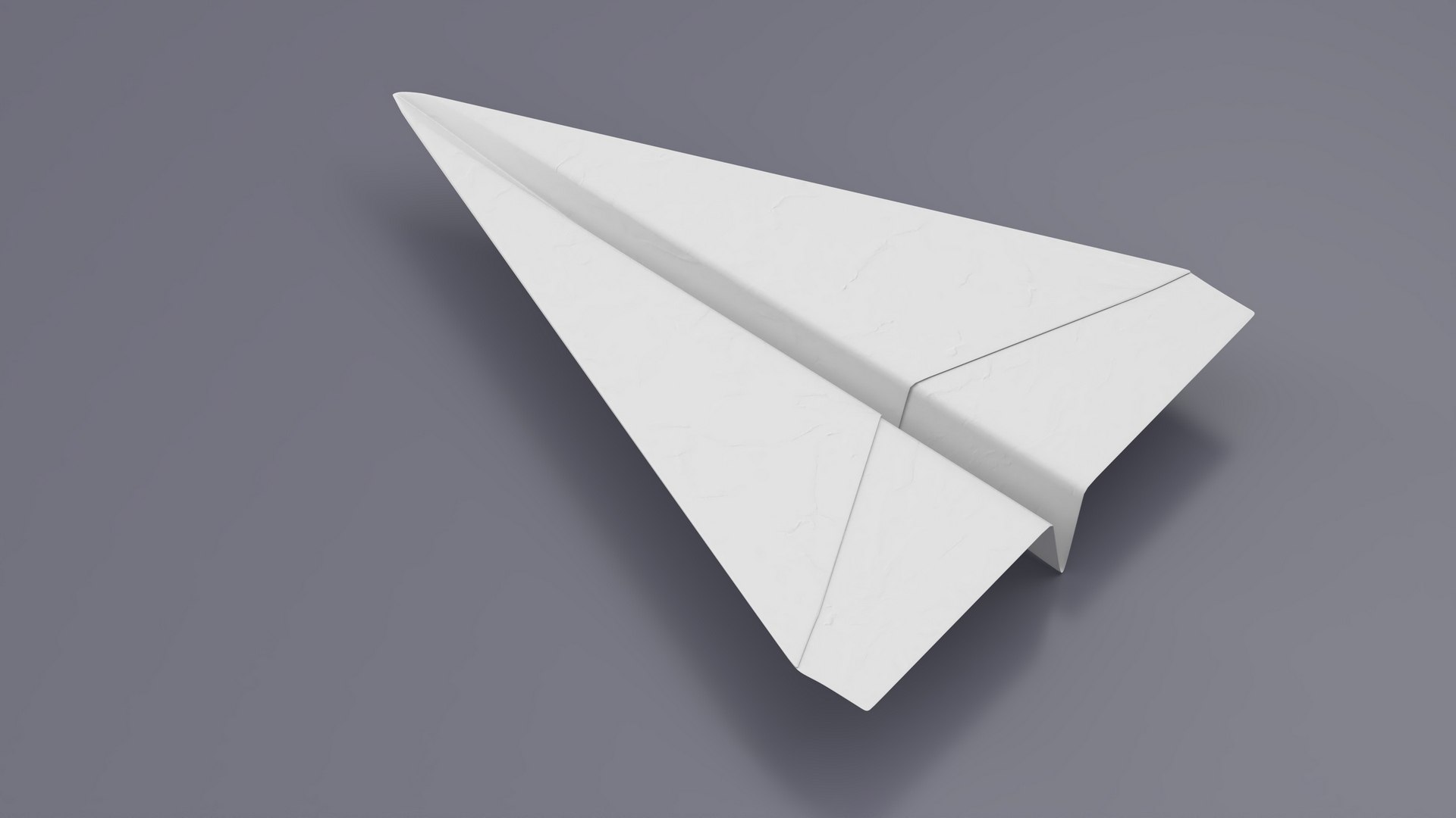 3D Realistic Paper Airplane Model - TurboSquid 2279731