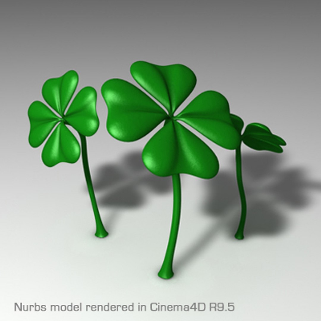 3ds shamrock st patricks