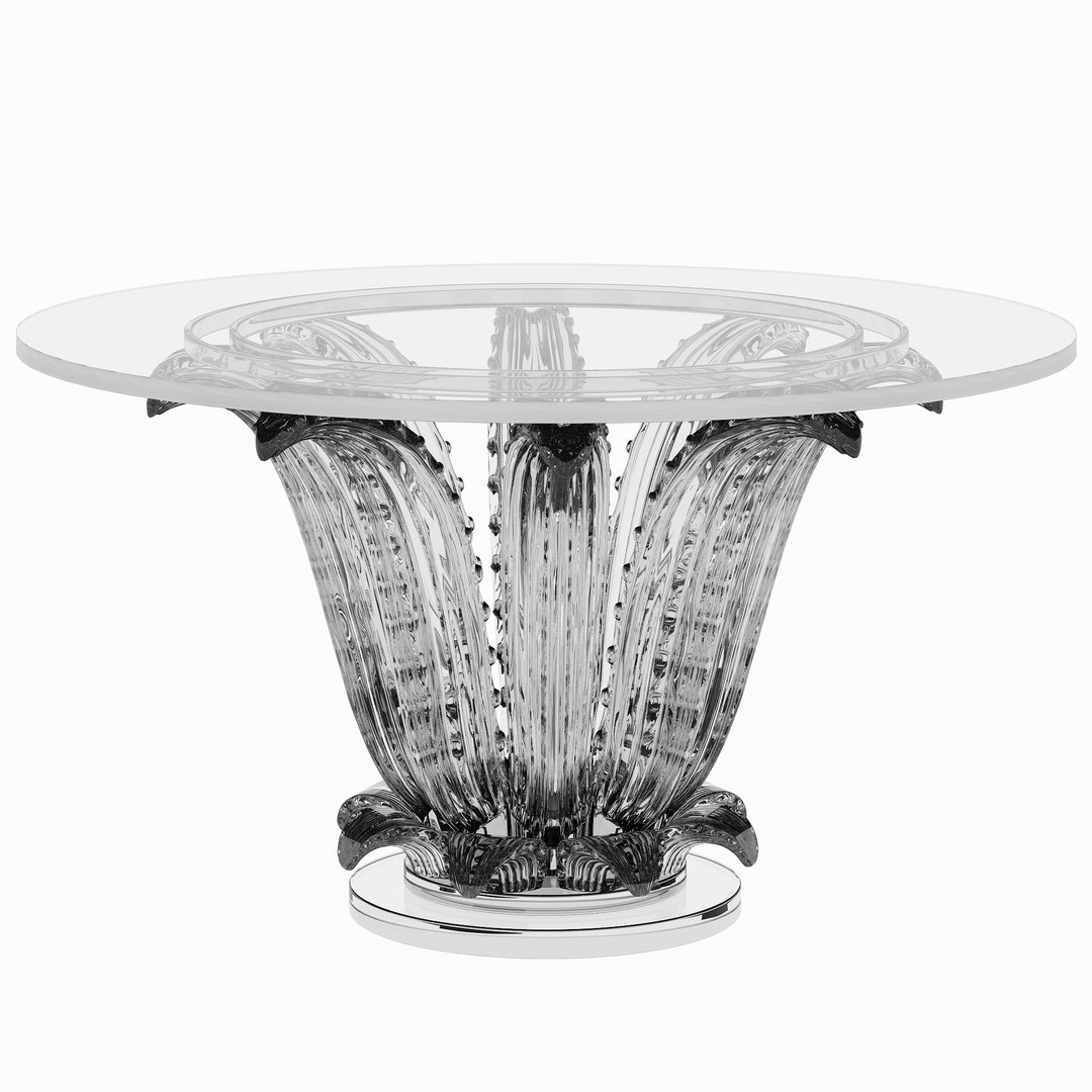 Lalique Table 3D model - TurboSquid 1889394