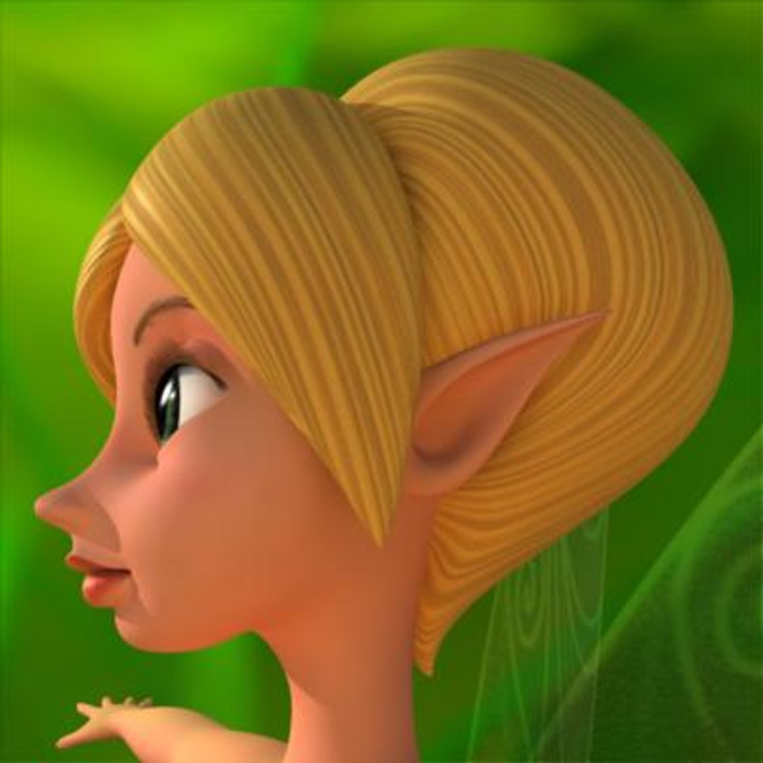 3dsmax Leaves Fairy Case