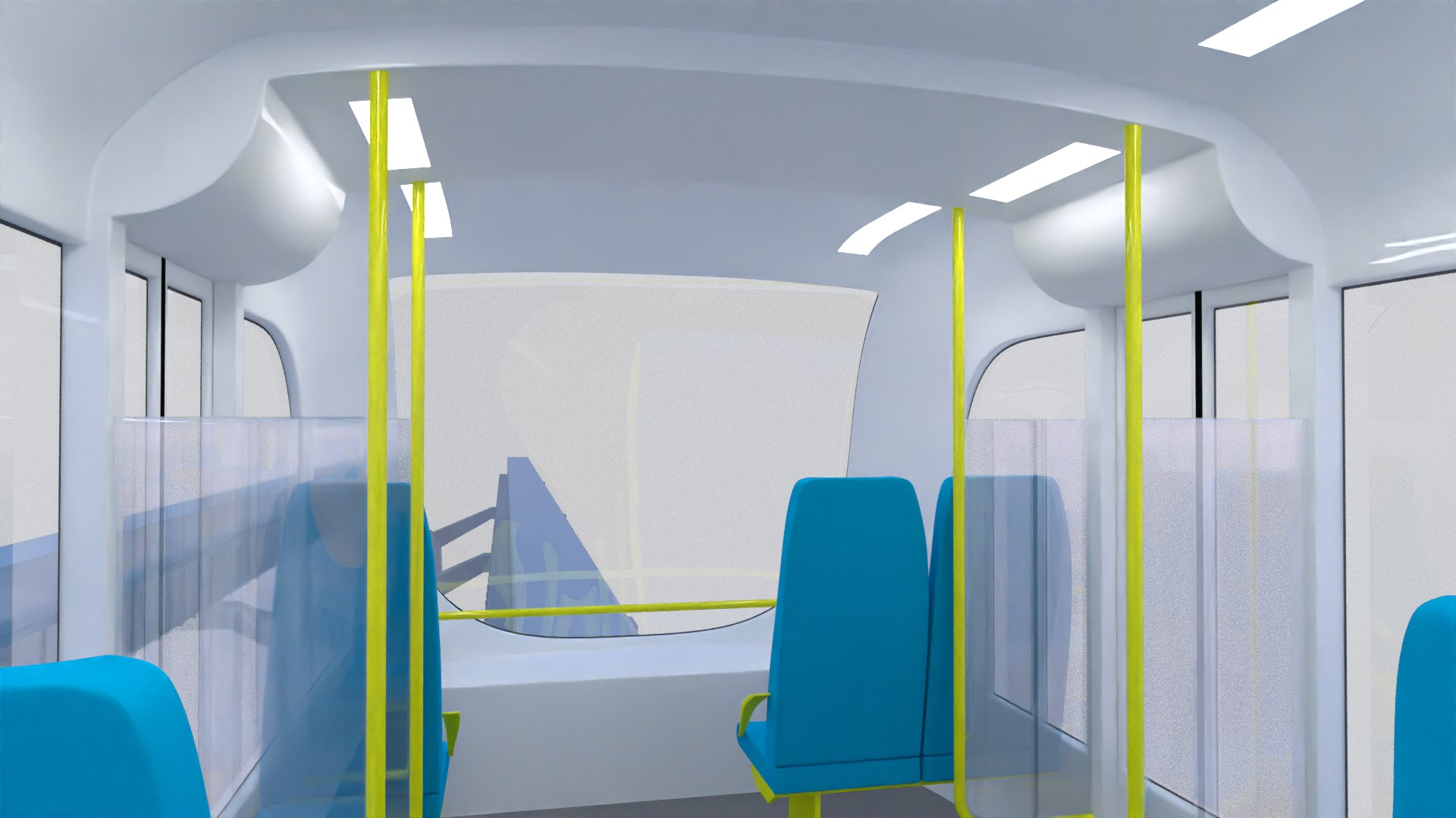 3D Monorail Train Concept 2023 II Model - TurboSquid 2064978