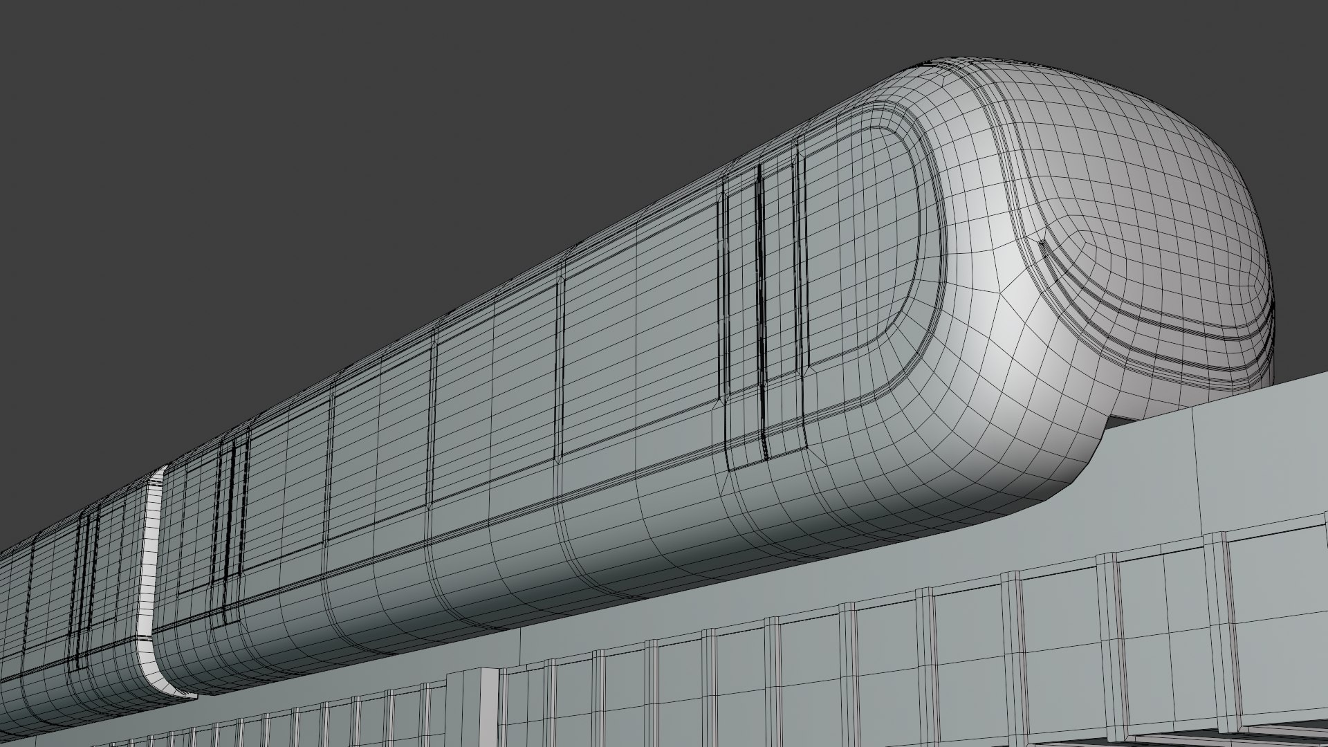 3D Monorail Train Concept 2023 II Model - TurboSquid 2064978