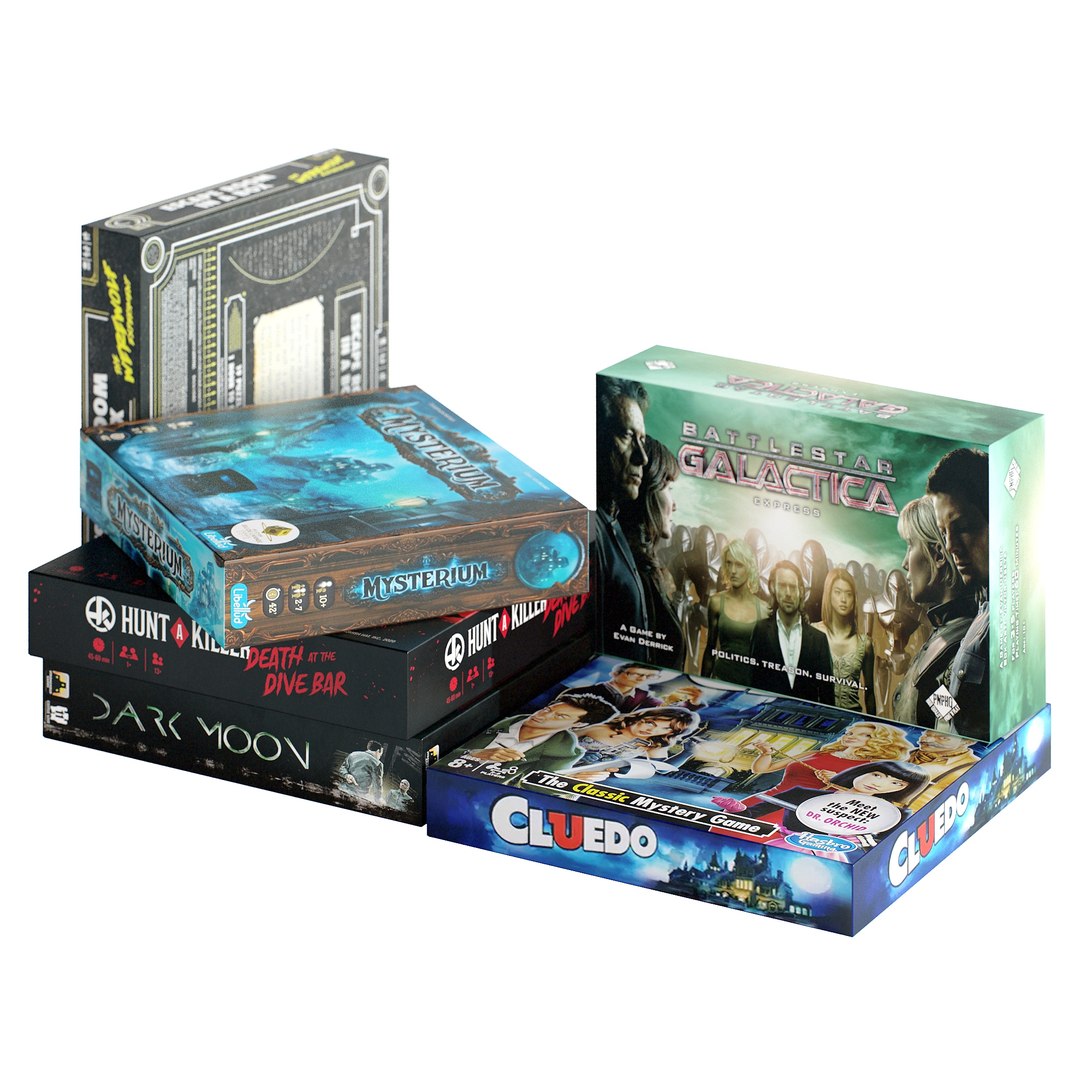 3D Board Games Pack - TurboSquid 1967239