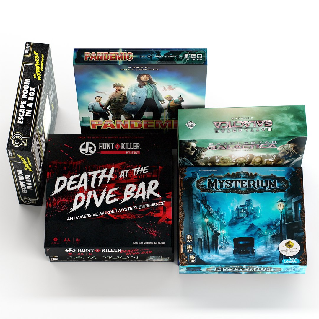 3D Board Games Pack - TurboSquid 1967239