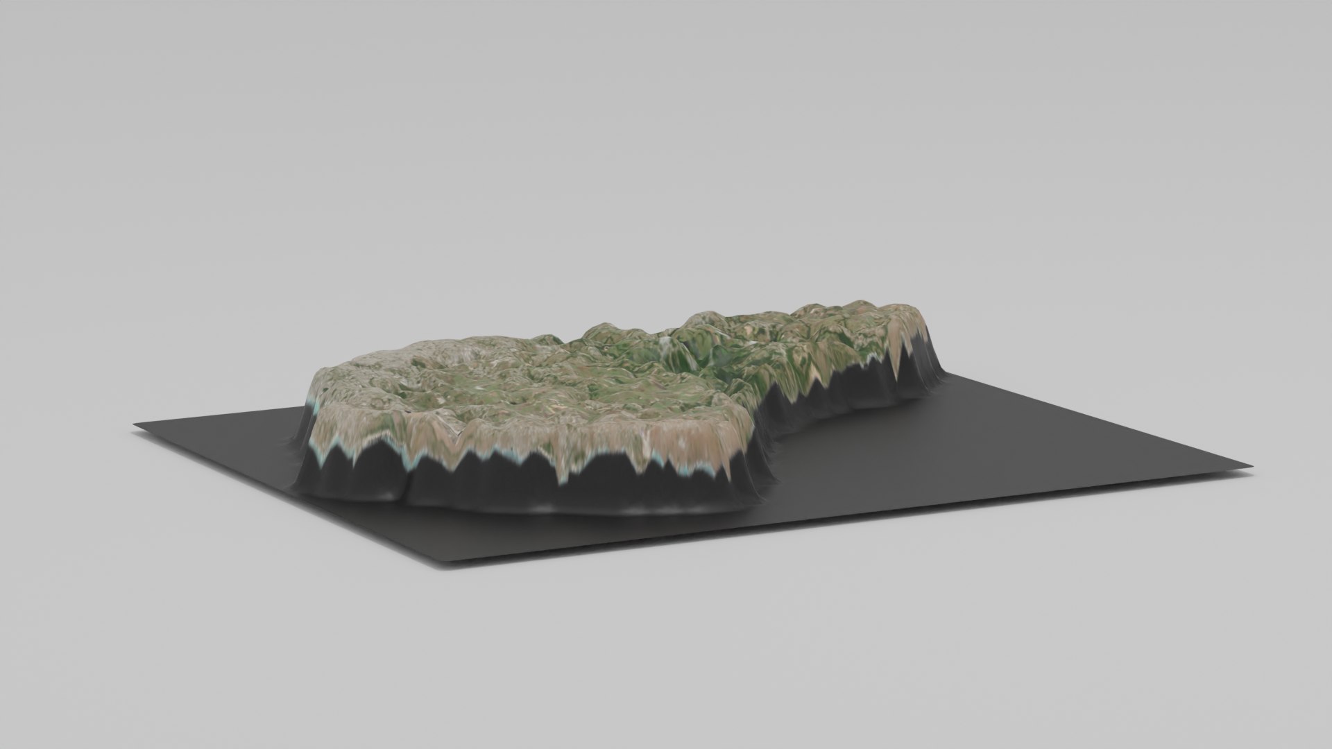 3D Barbados Map Country model - TurboSquid 2075166