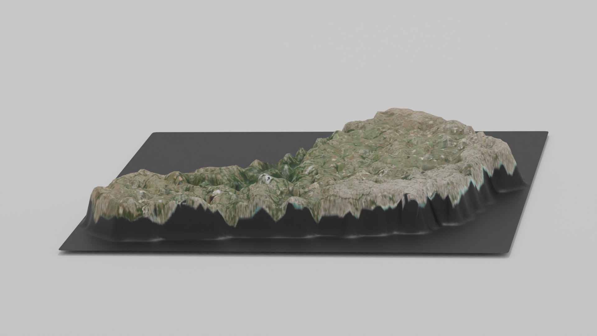 3D Barbados Map Country model - TurboSquid 2075166