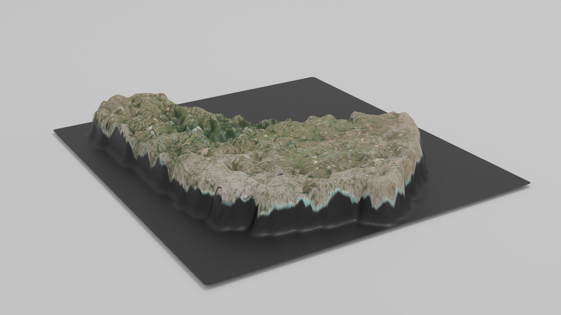 3D Barbados Map Country model - TurboSquid 2075166