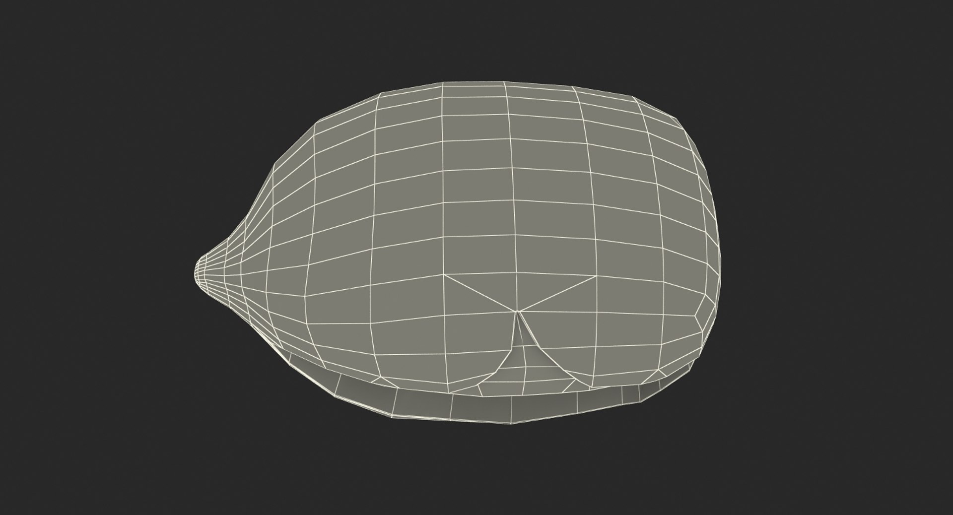 Popcorn Kernel 3d Model