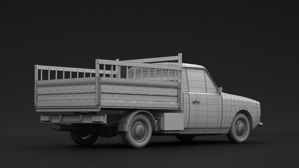 Anadol A1 Pickup 1966 3D model - TurboSquid 2011656