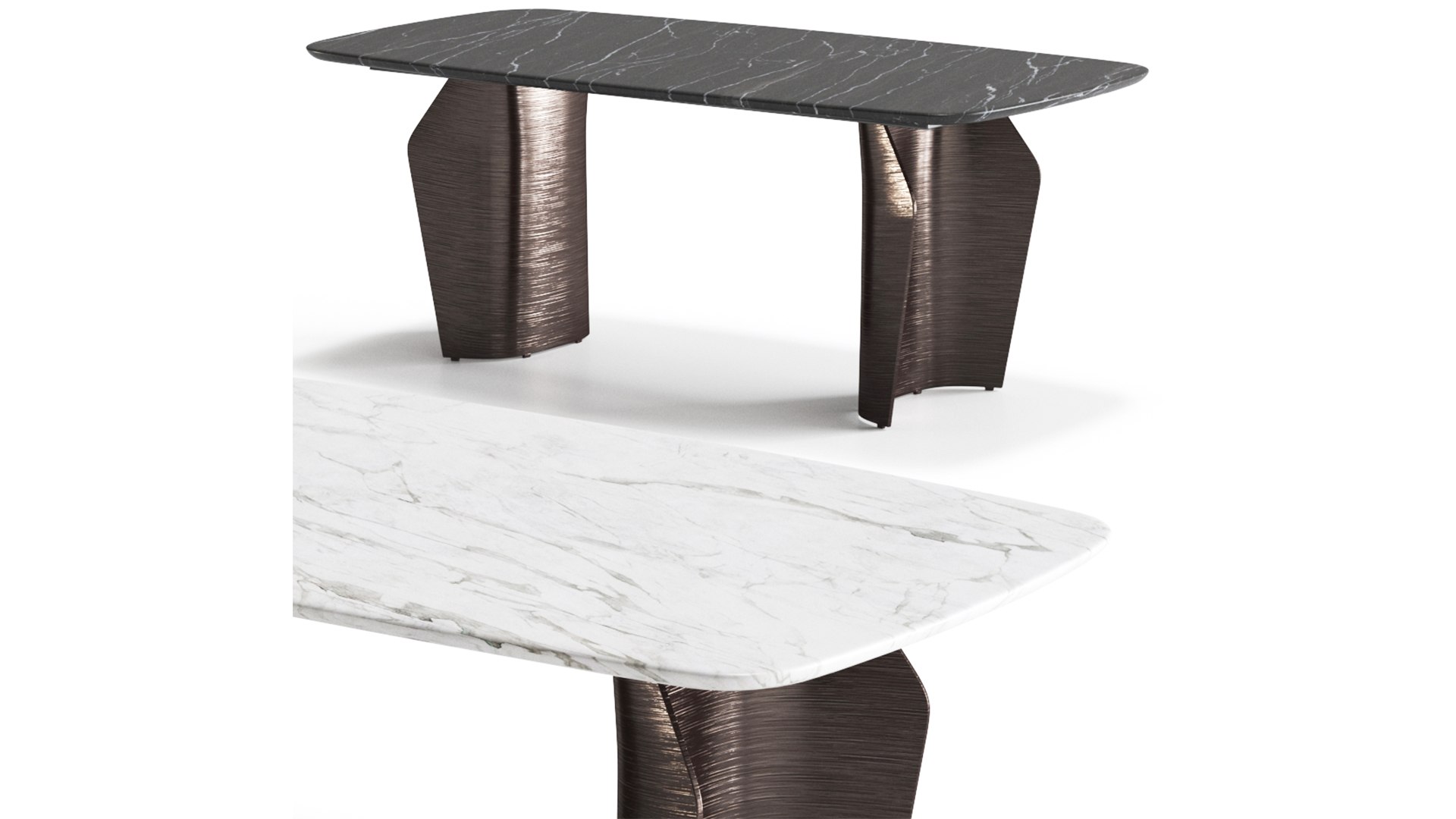 3D Model FLAME Marble Table By Bonaldo - TurboSquid 1883359