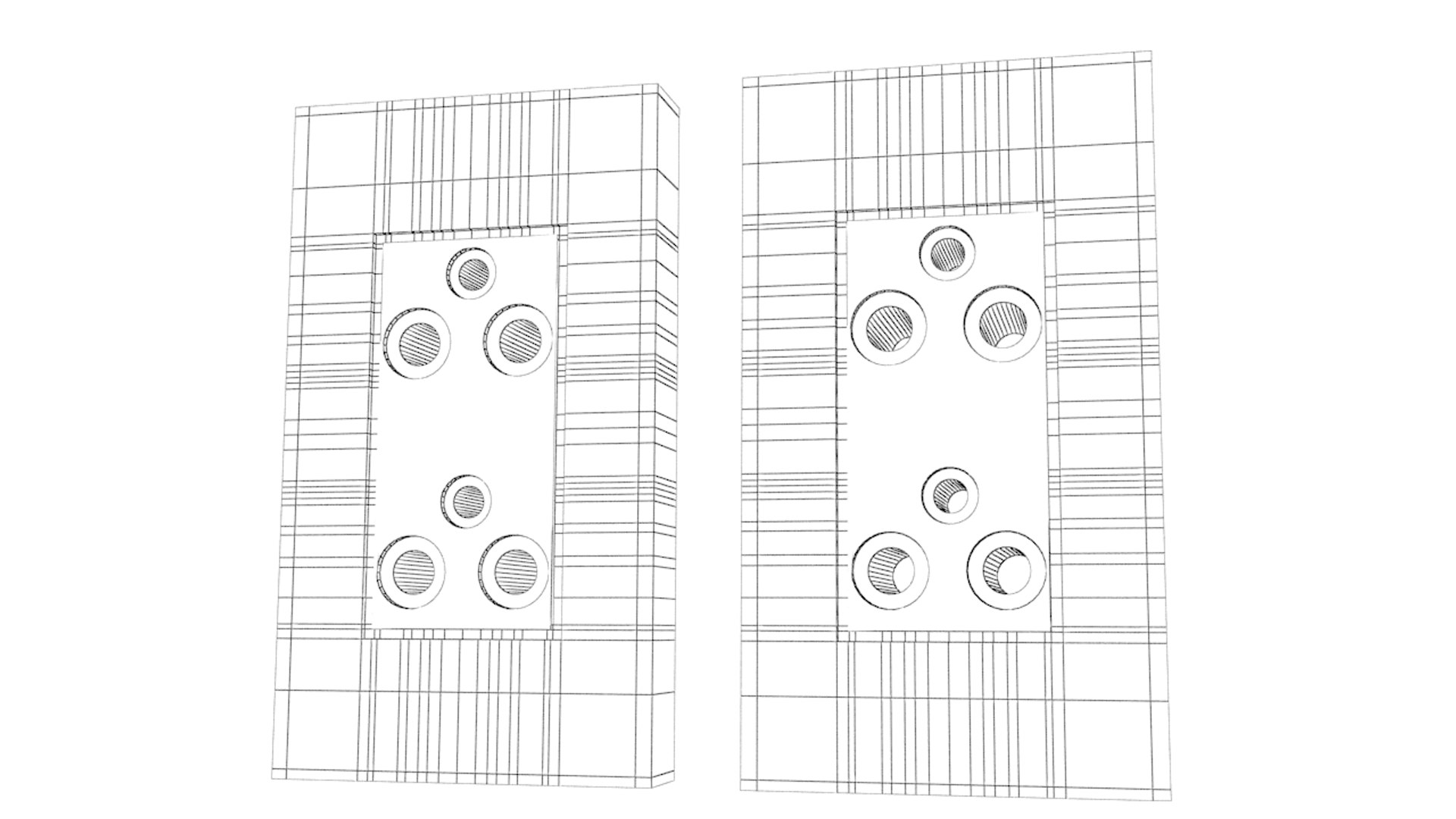 Power Outlet V3 3d Model