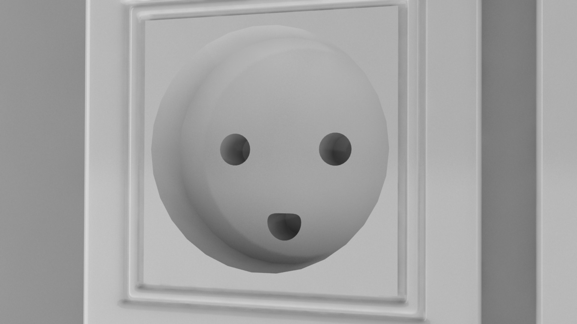 Power Outlet V3 3d Model