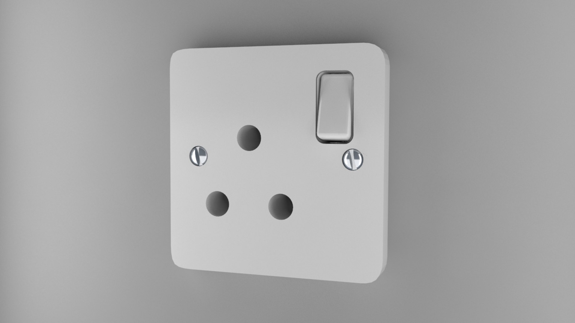 Power Outlet V3 3d Model