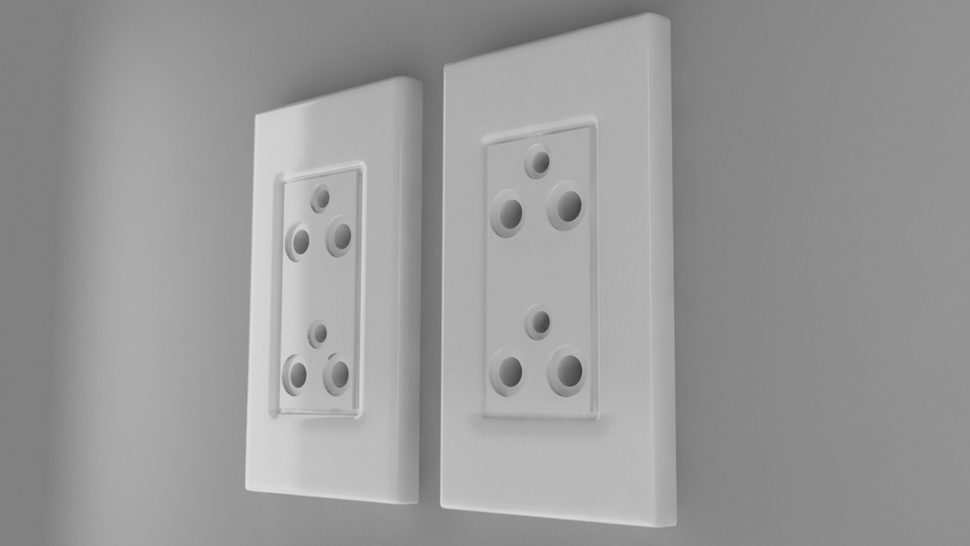 Power Outlet V3 3d Model