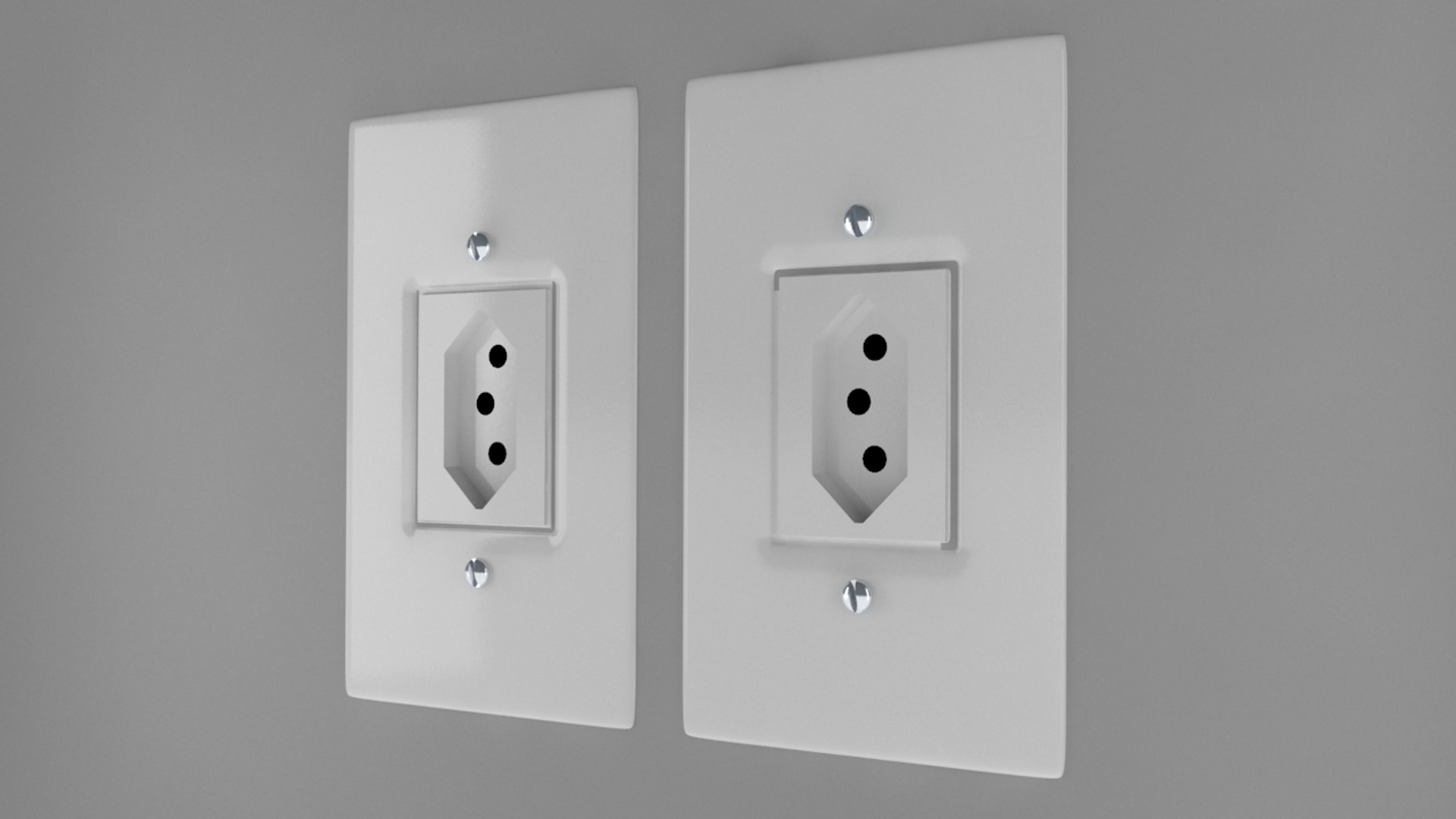 Power Outlet V3 3d Model