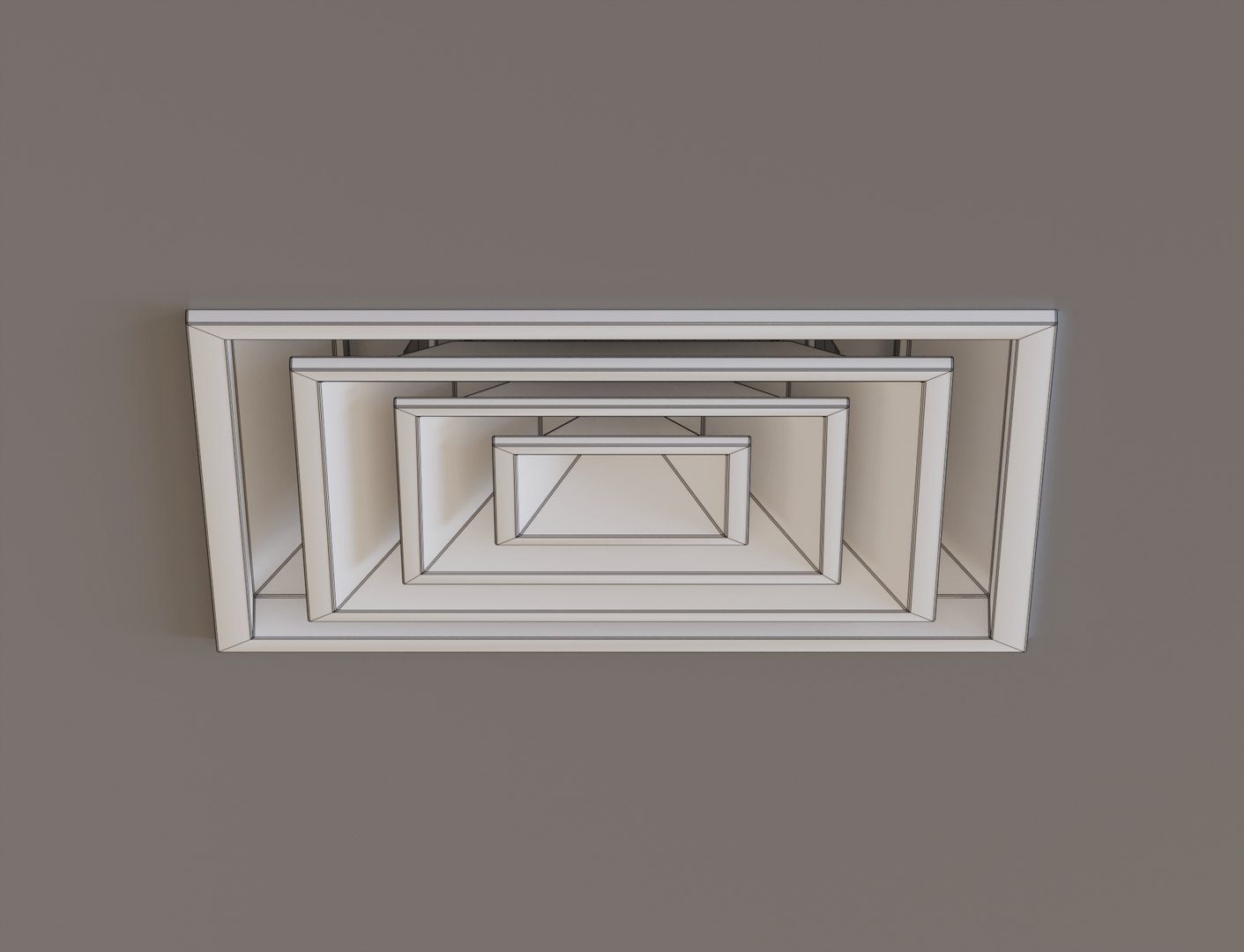 3D Low Poly Mechanical Ventilation With Heat Recovery A Visible Blowing ...