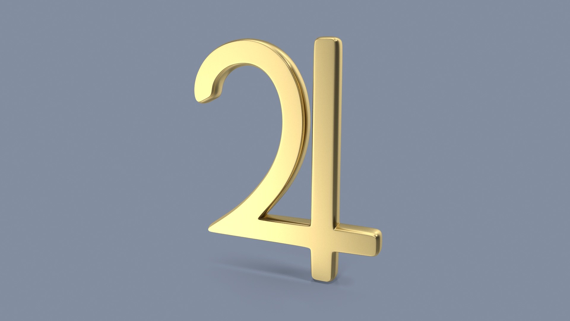 3D Jupiter Astrological Symbols Gold - TurboSquid 2056232