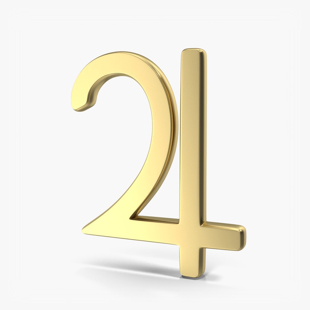 3D Jupiter Astrological symbols Gold - TurboSquid 2056232