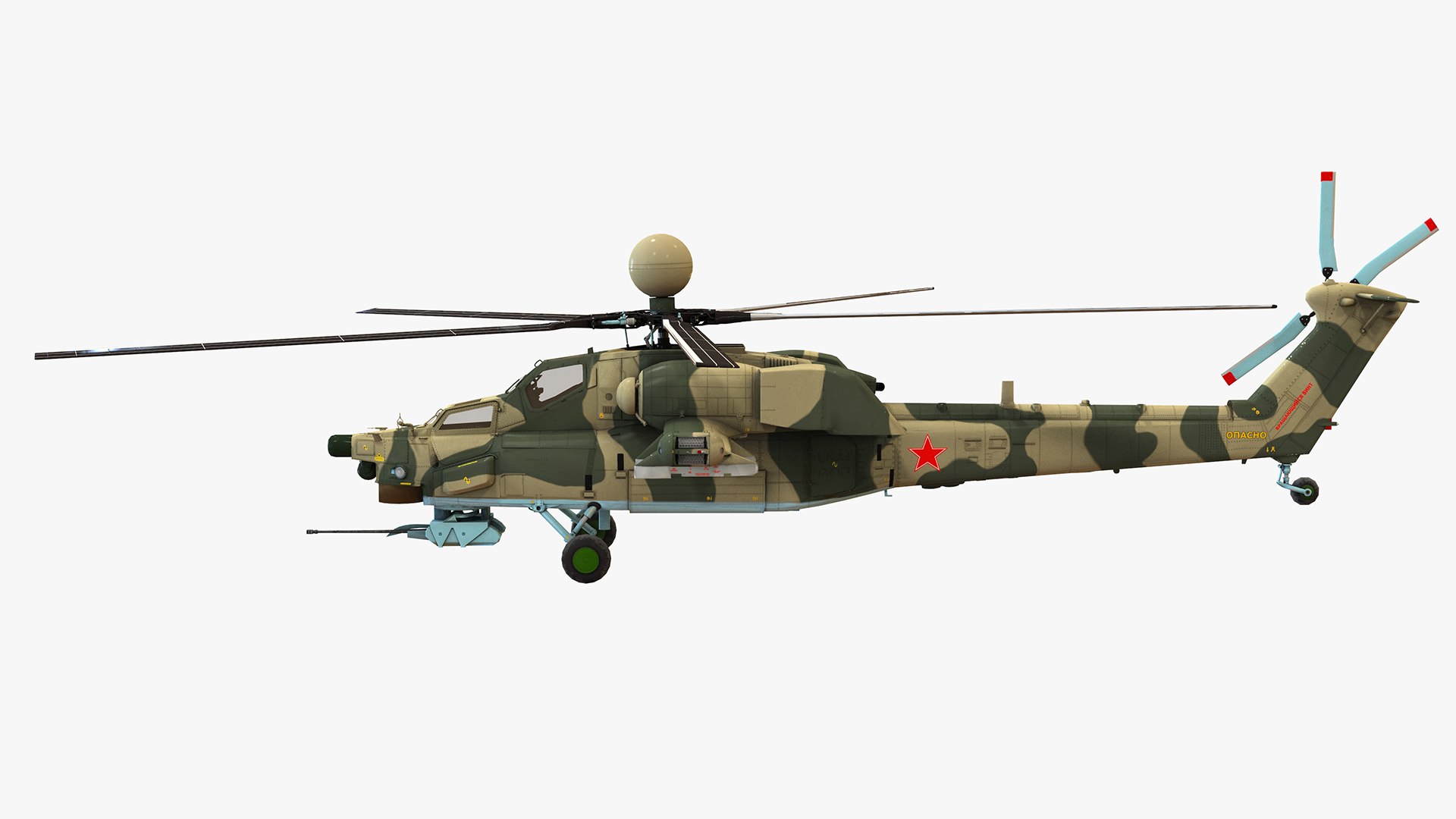 Mi28 3d Model