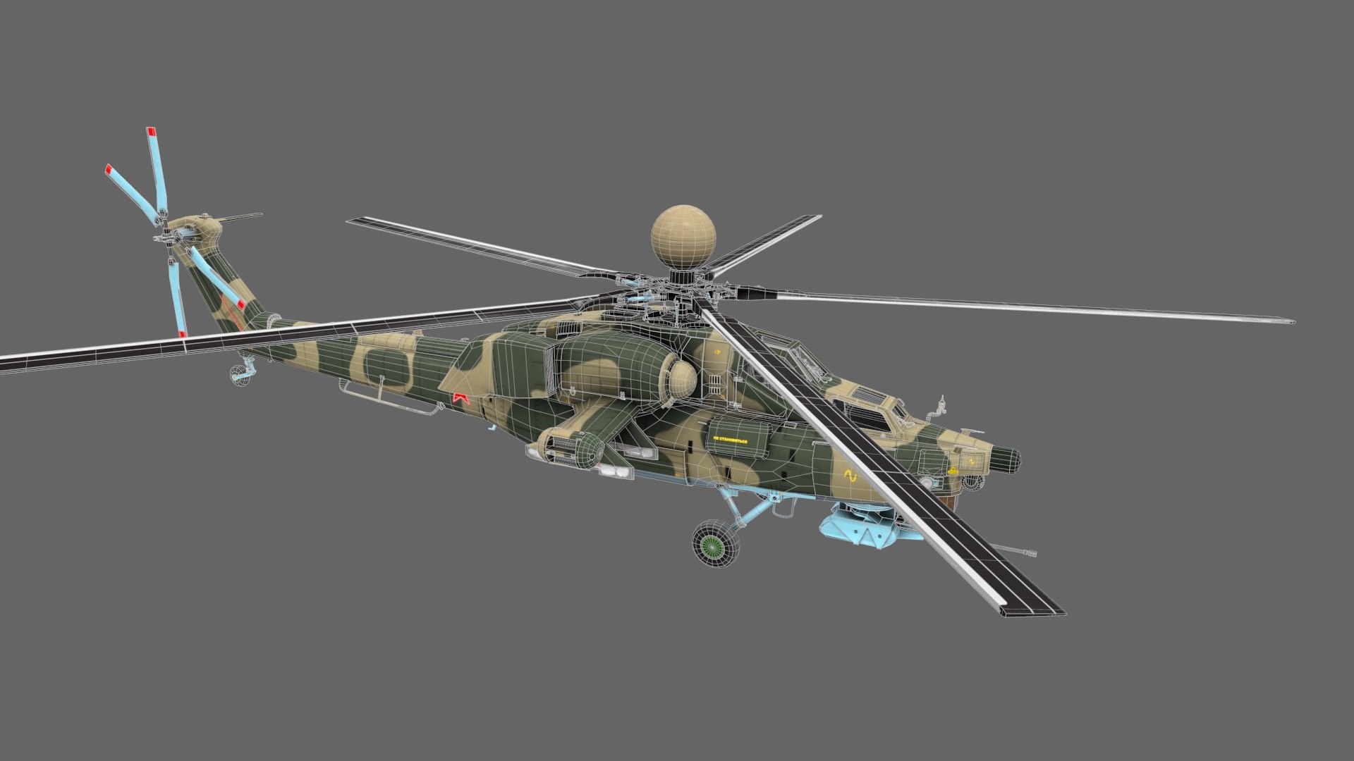 Mi28 3d Model