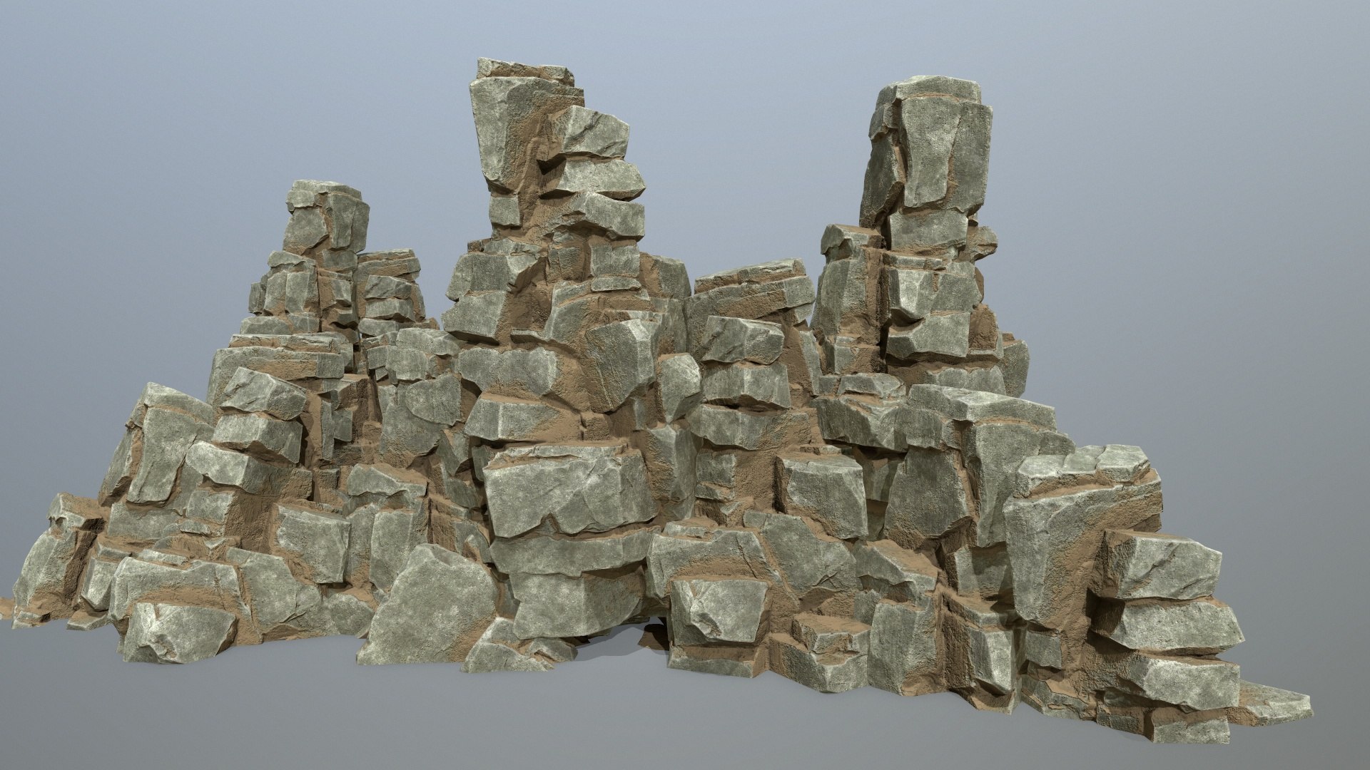 Desert Rocks 3D Model - TurboSquid 2081818