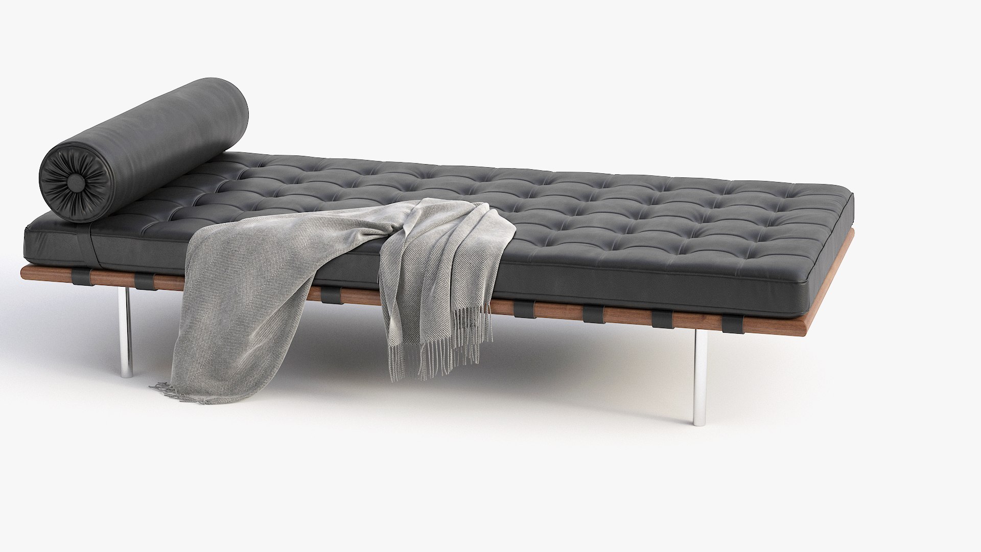 3D Model Barcelona Daybed - TurboSquid 1947526