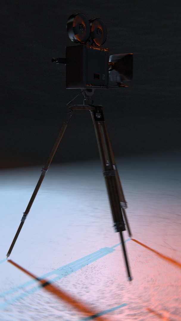 Old vintage camera model - TurboSquid 1196245