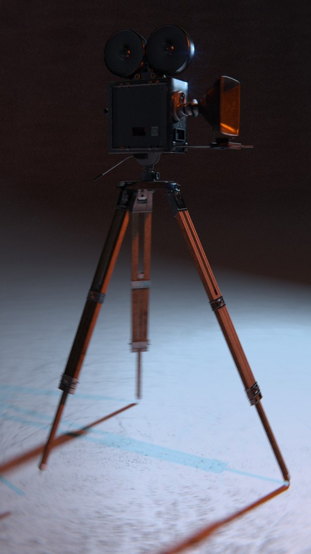 Old vintage camera model - TurboSquid 1196245