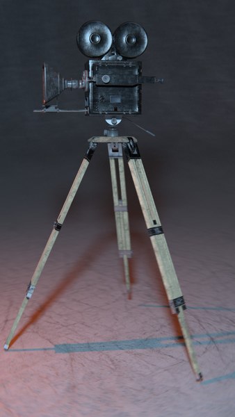 Old vintage camera model - TurboSquid 1196245