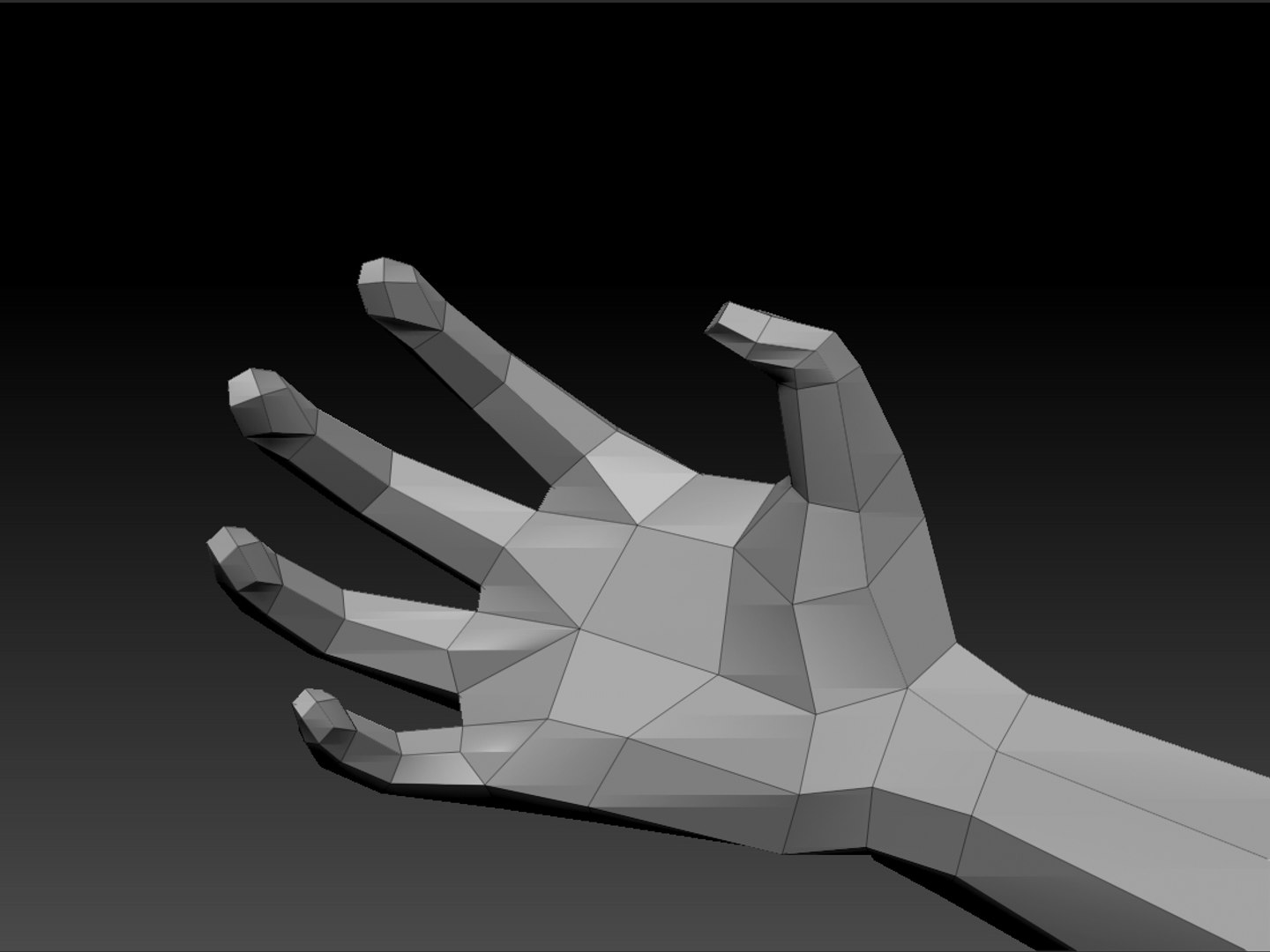 3d Model Strong Woman