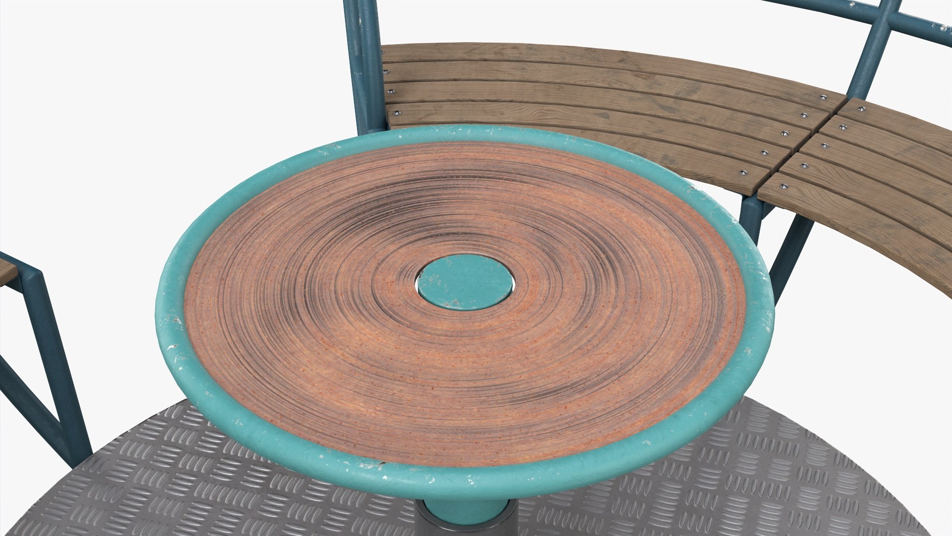 3D Roundabout Bench 02 Model - TurboSquid 1861754