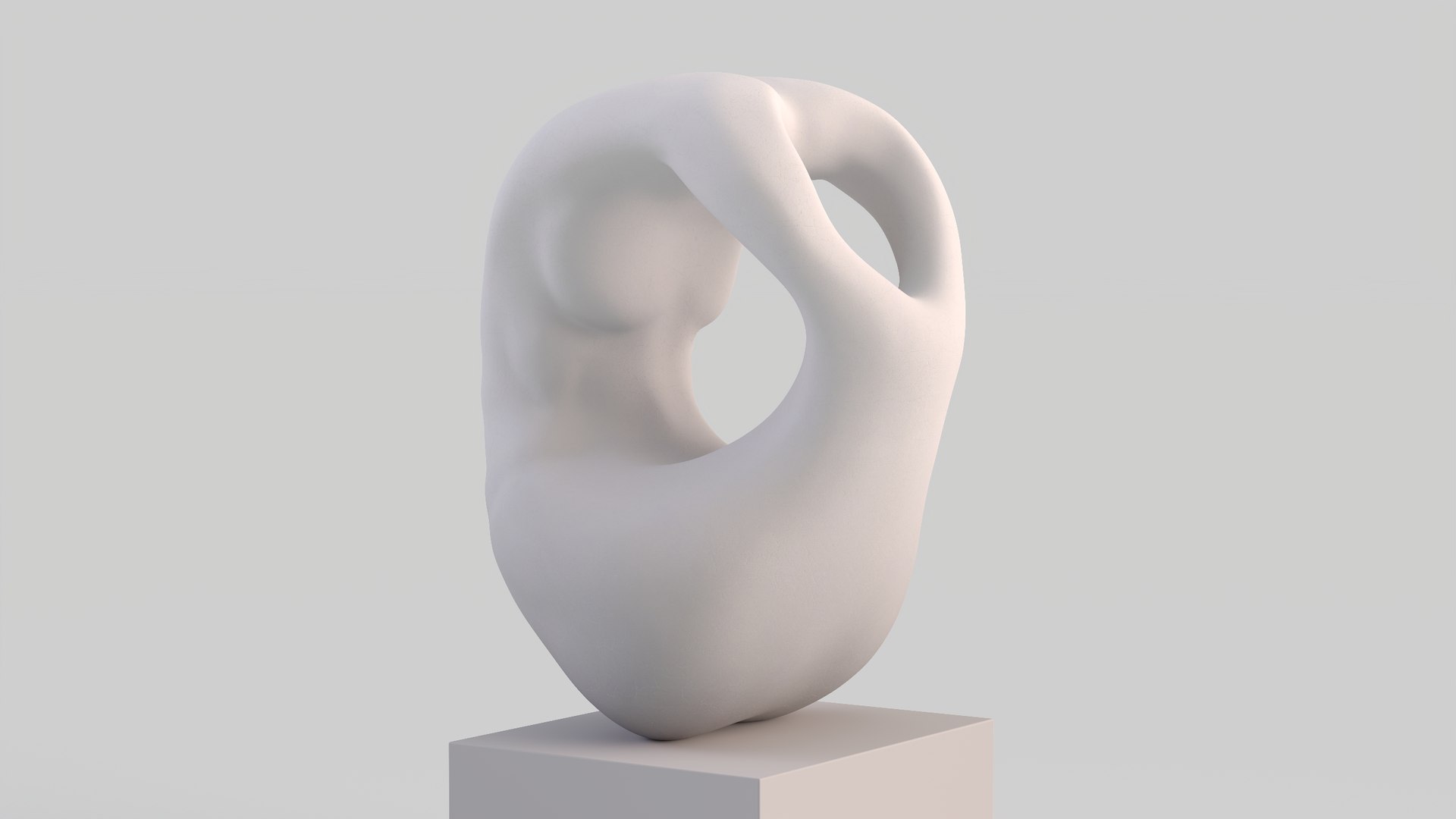 3D Model Female Sculpture UOVUM - TurboSquid 2118765